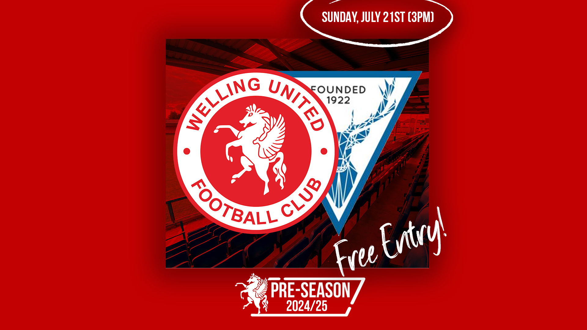 Wings to take on Erith & Belvedere in pre-season friendly with all fans ...