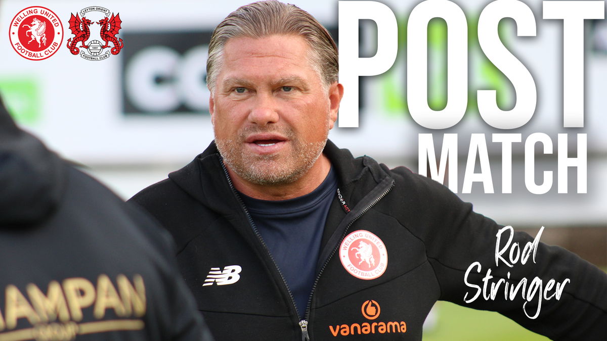 🎥 WingsTV / Stringer reflects on Orient friendly draw – Welling United