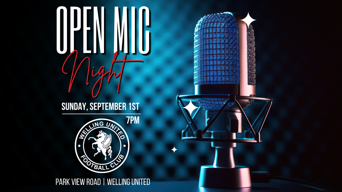 Park View Road to host open mic night on Sunday – Welling United