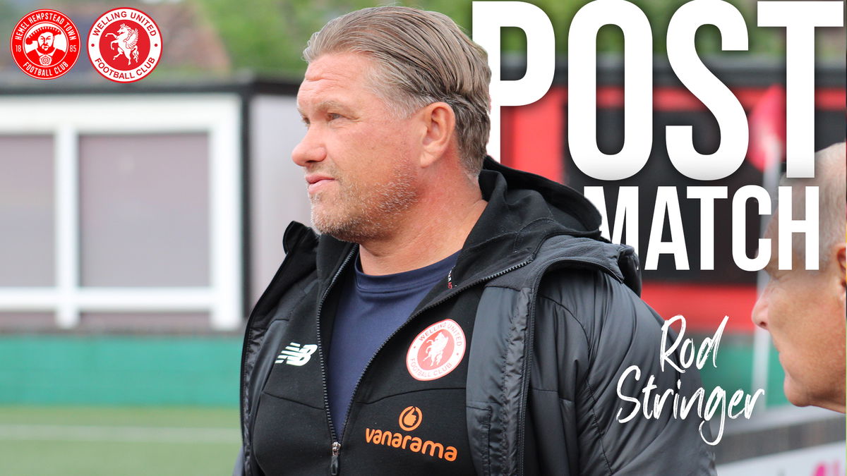 🎥 WingsTV / Stringer on Hemel Hempstead defeat – Welling United