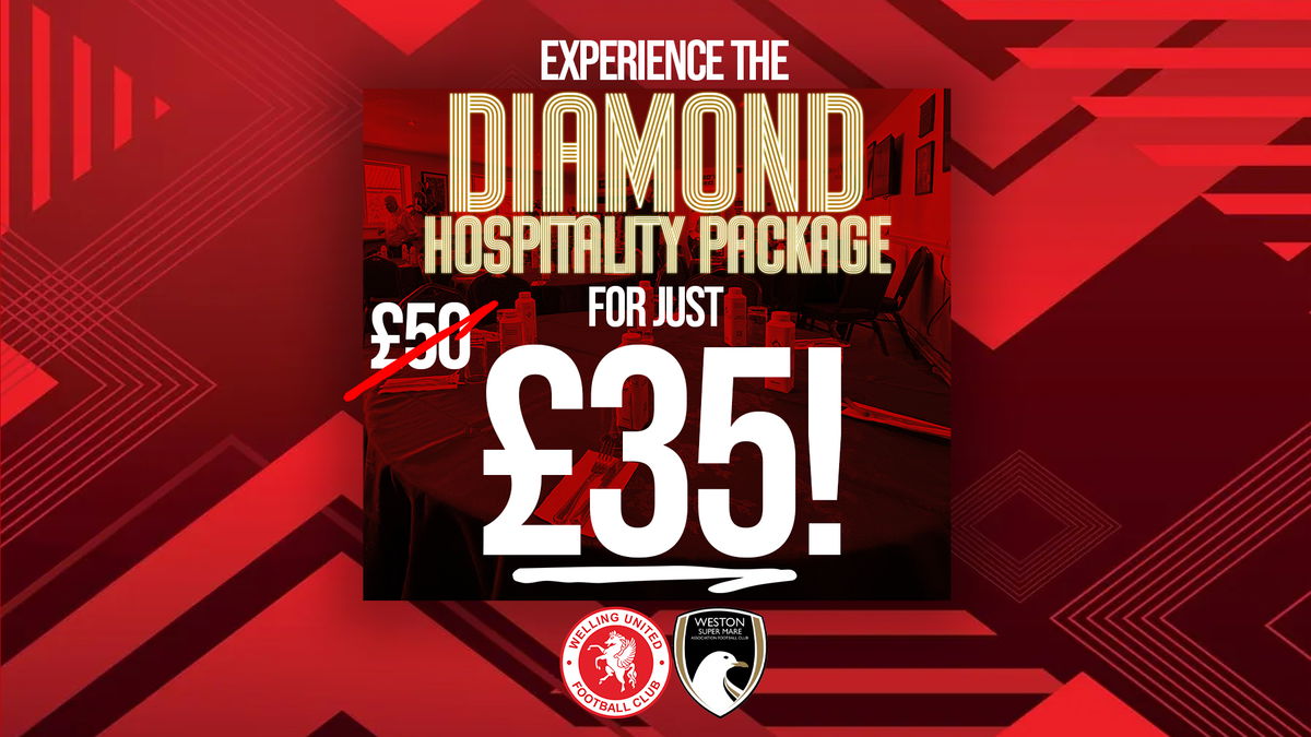 Experience VIP matchday hospitality package for just £35! – Welling United