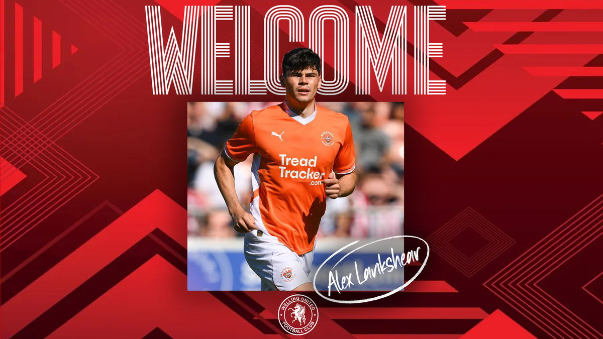 Wings sign left-sided defender Alex Lankshear on loan from Blackpool ...