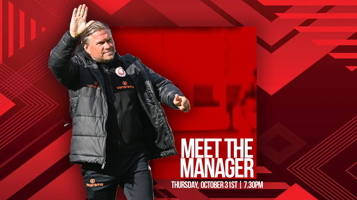 Rod Stringer to meet fans at ‘Meet the Manager’ event on Thursday ...