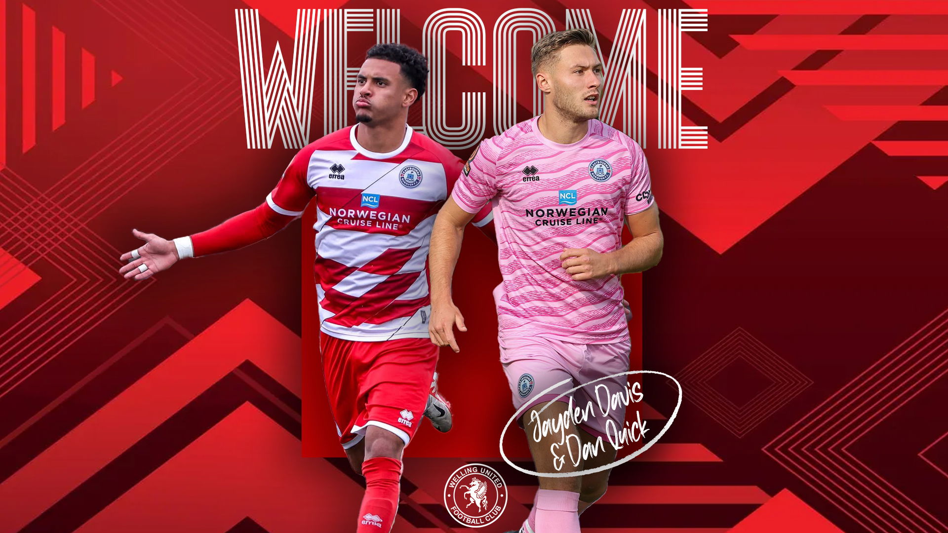 Wings sign Eastbourne Borough duo Quick and Davis on loan – Welling United