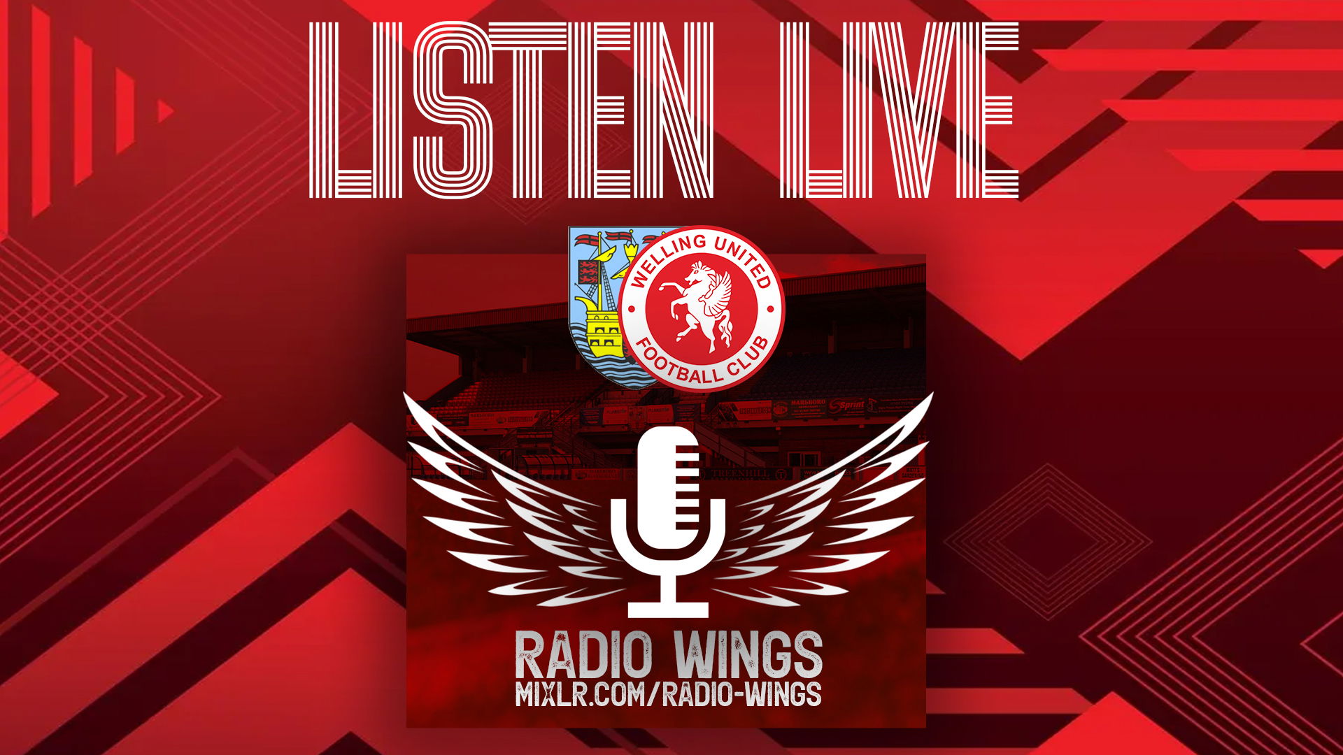 LISTEN LIVE | Weymouth v Welling United – Welling United