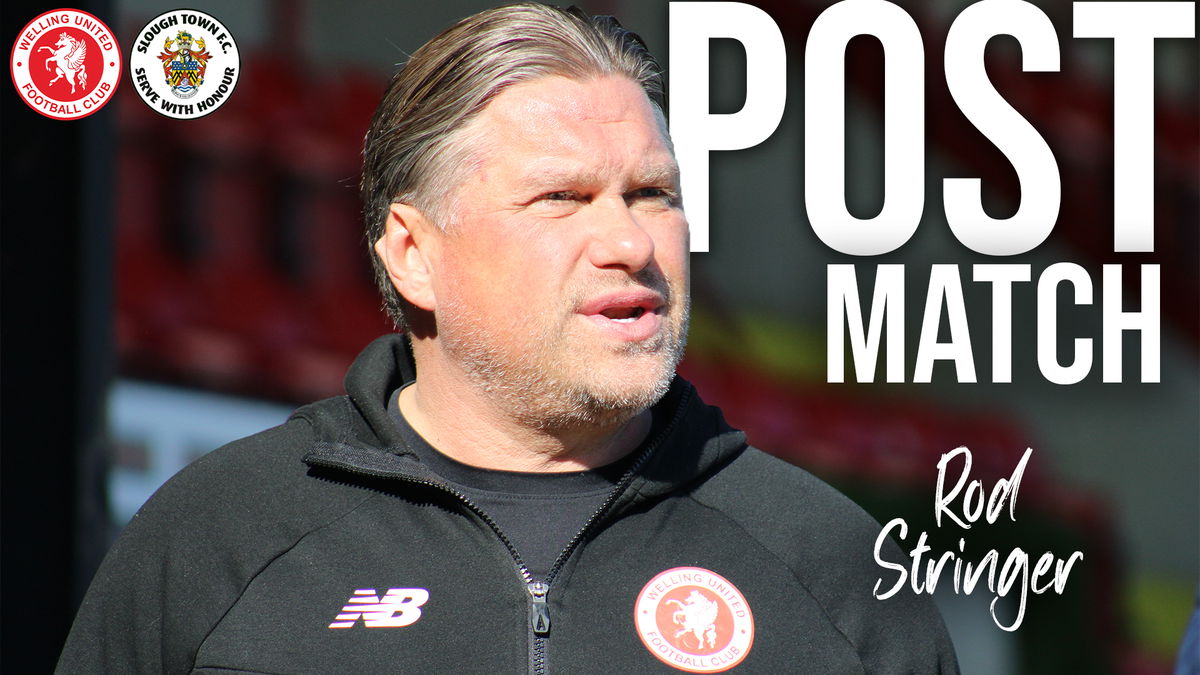 🎥 WingsTV / Stringer discusses Slough draw – Welling United