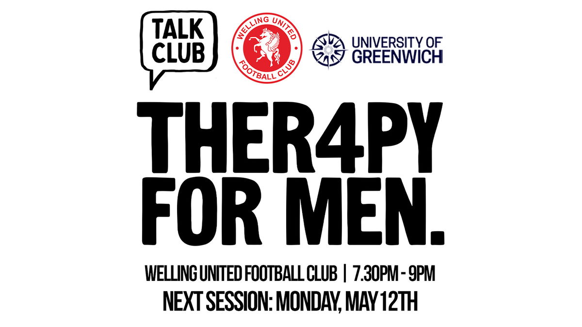 Talk Club sessions for men’s mental health – Monday, May 12th – Welling ...