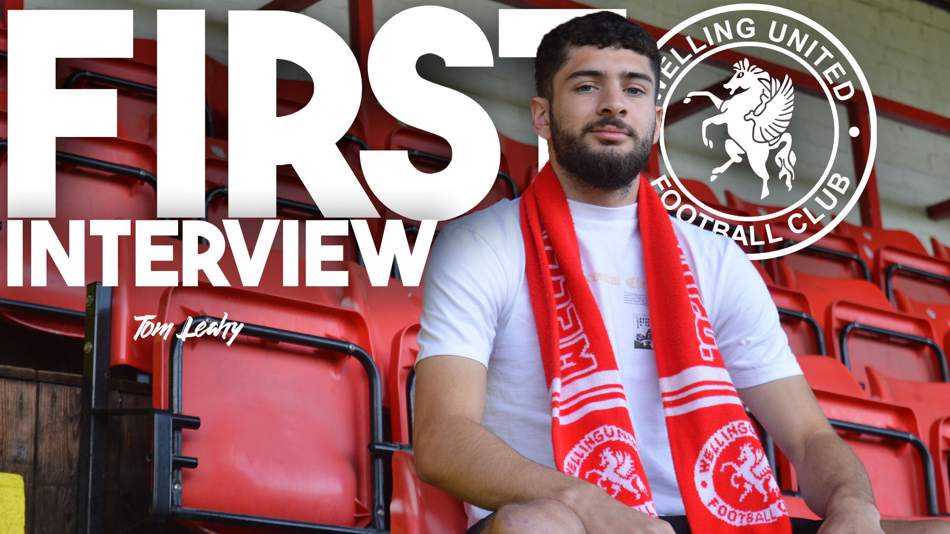 🎥 FIRST INTERVIEW / Tom Leahy – Welling United
