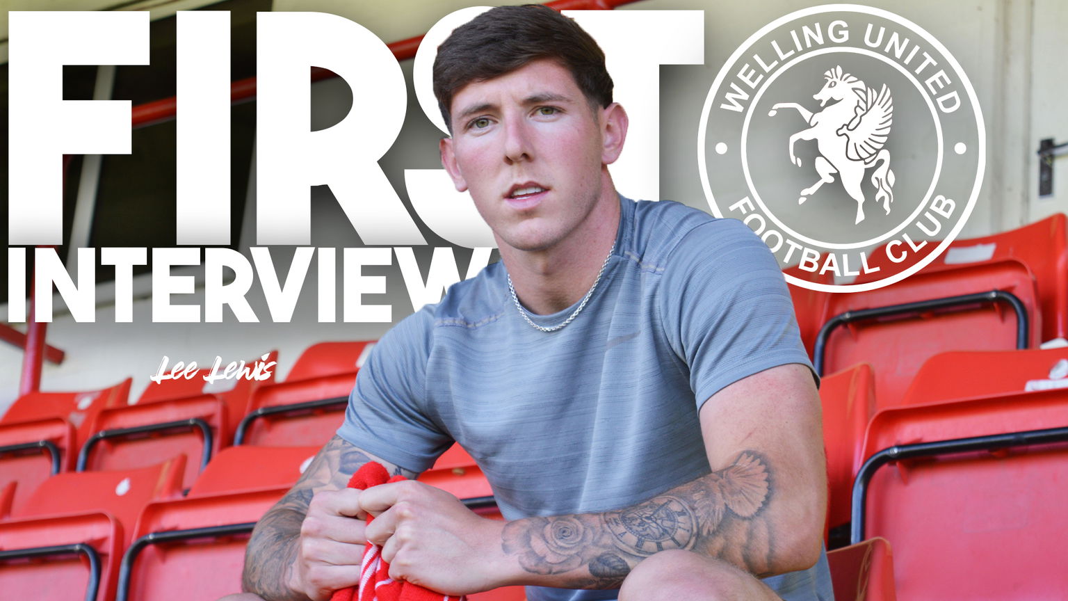 🎥 FIRST INTERVIEW / Lee Lewis – Welling United