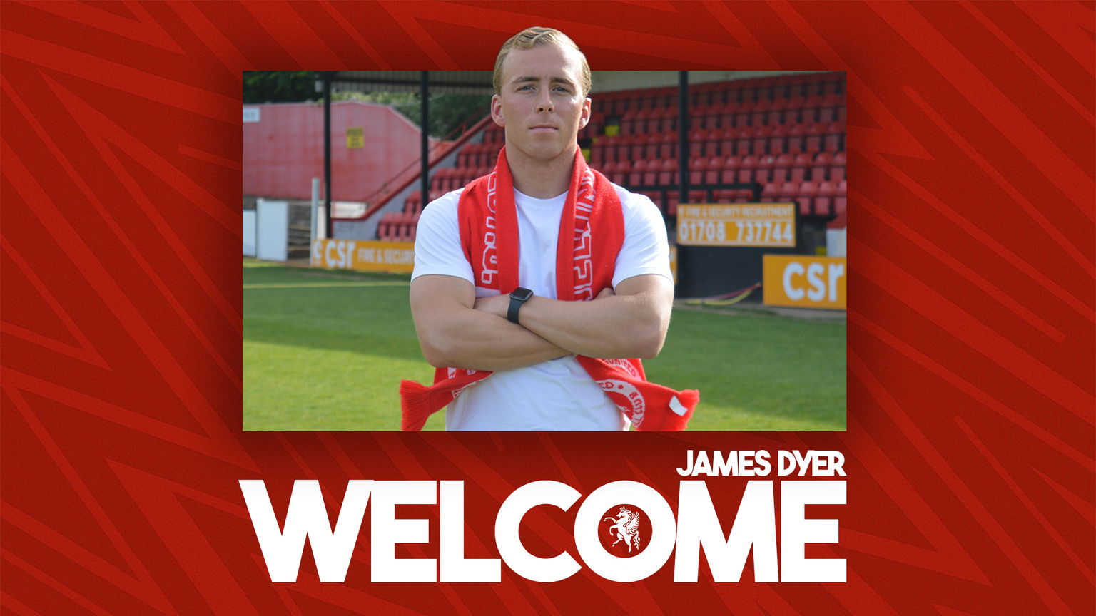 Wings sign attacking midfielder James Dyer – Welling United