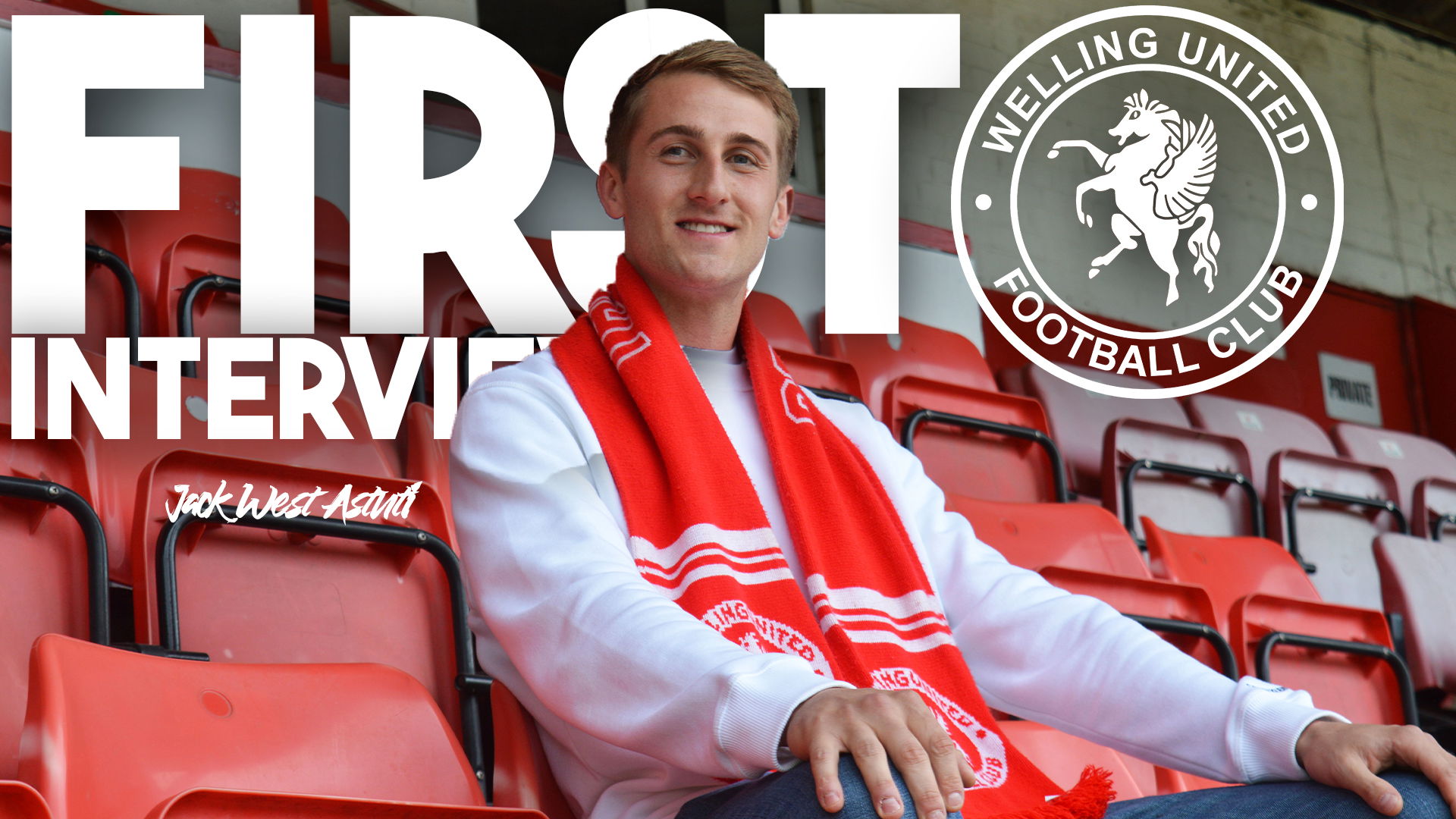 🎥 FIRST INTERVIEW / Jack West-Astuti – Welling United