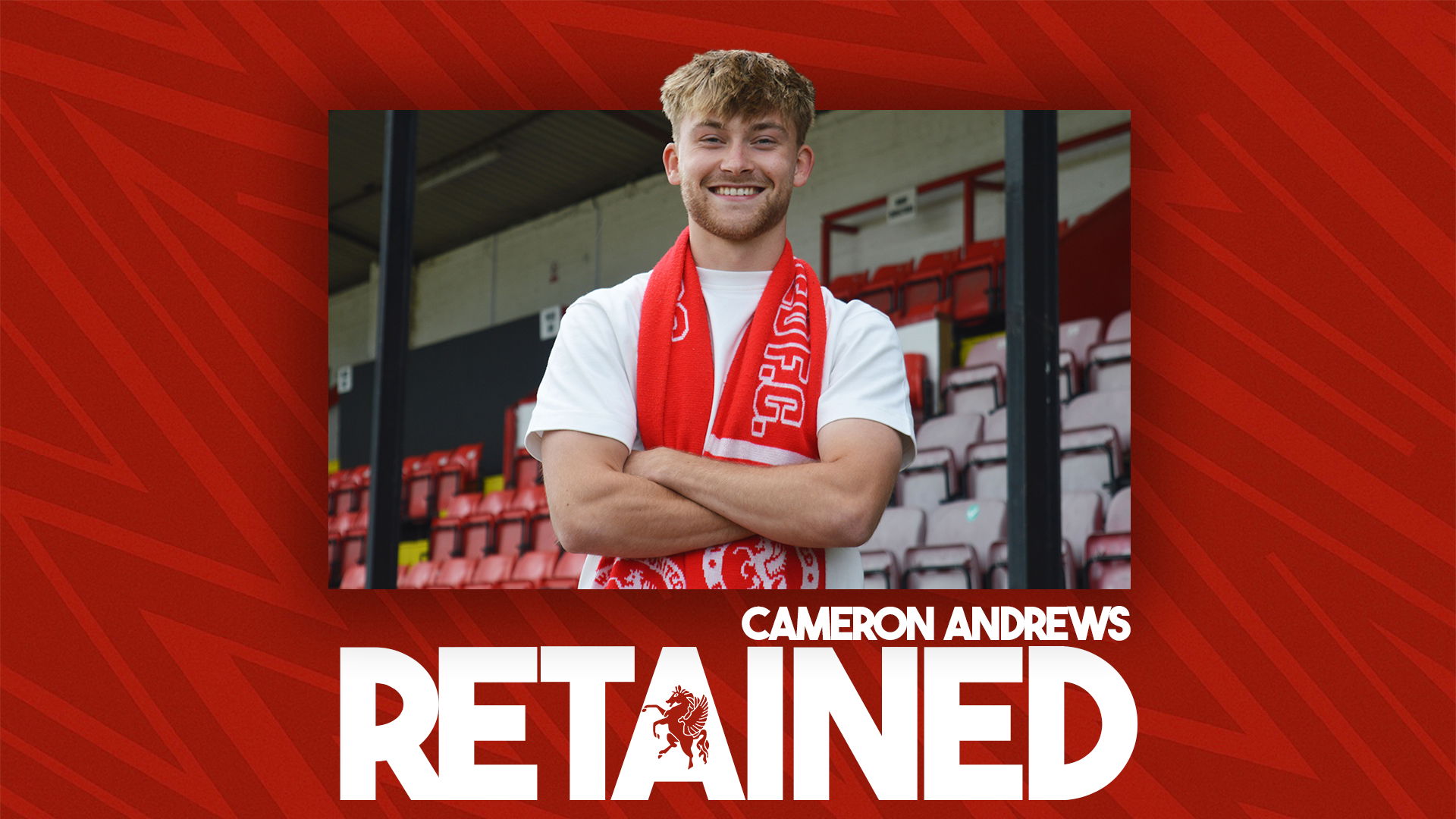 Cameron Andrews retained for 2025/26 season – Welling United