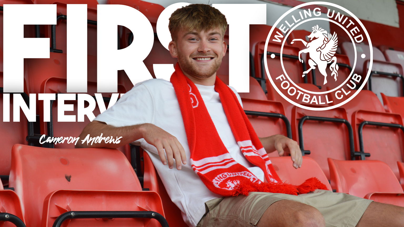 🎥 RETAINED! Cameron Andrews on another year with the Wings – Welling United