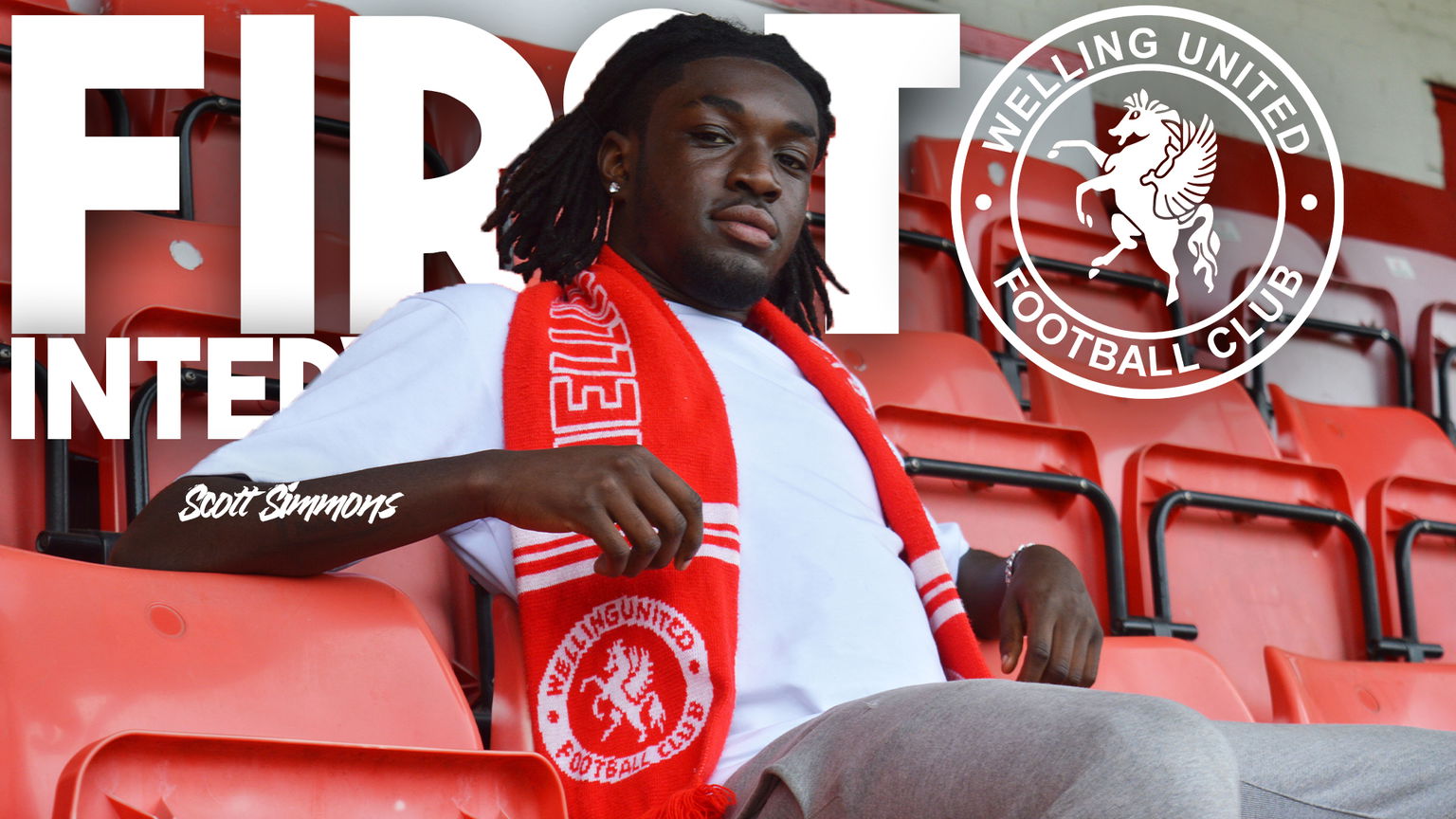 🎥 FIRST INTERVIEW / Scott Simmons – Welling United