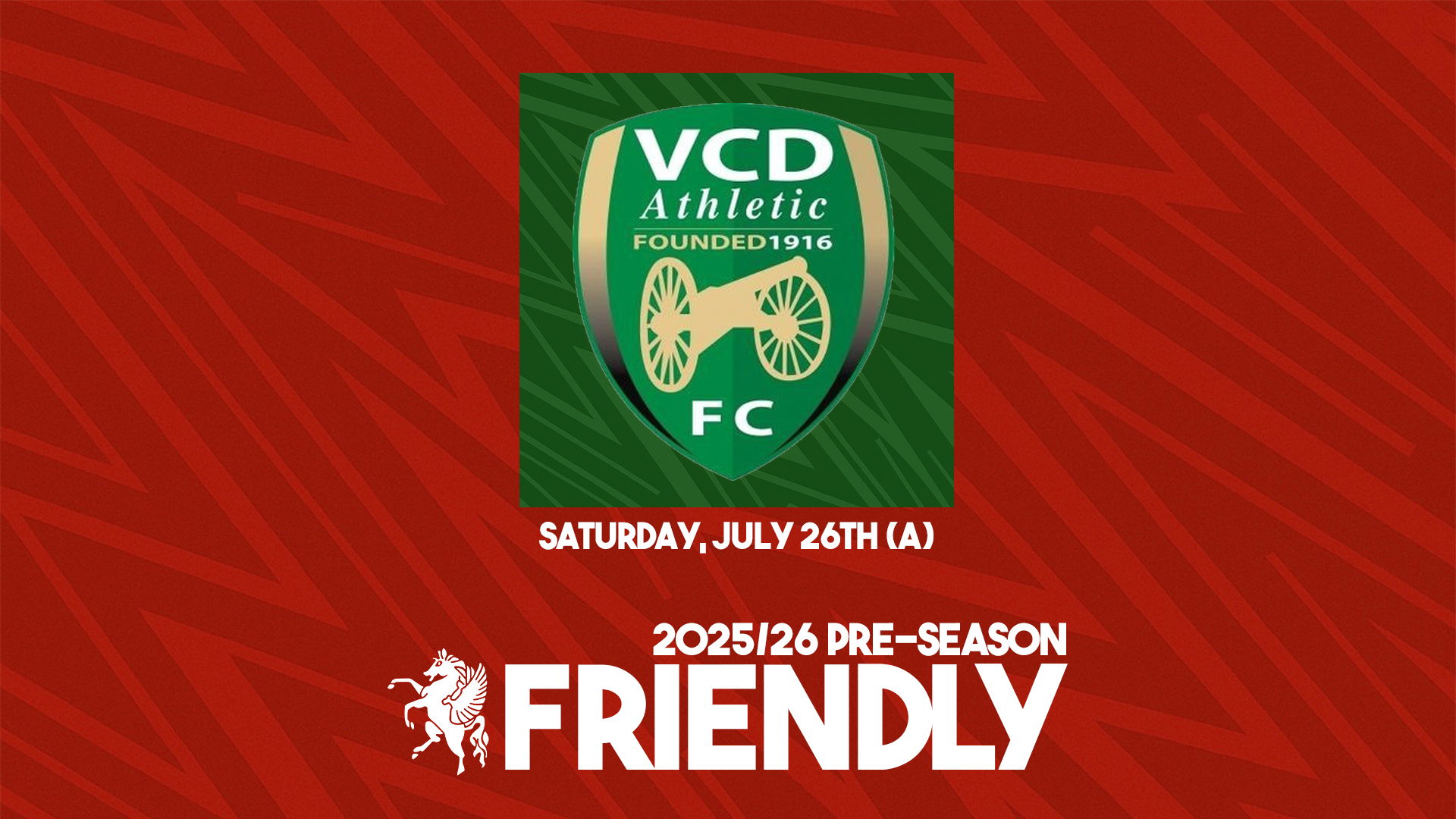 VCD Athletic friendly switched to an away fixture – Welling United