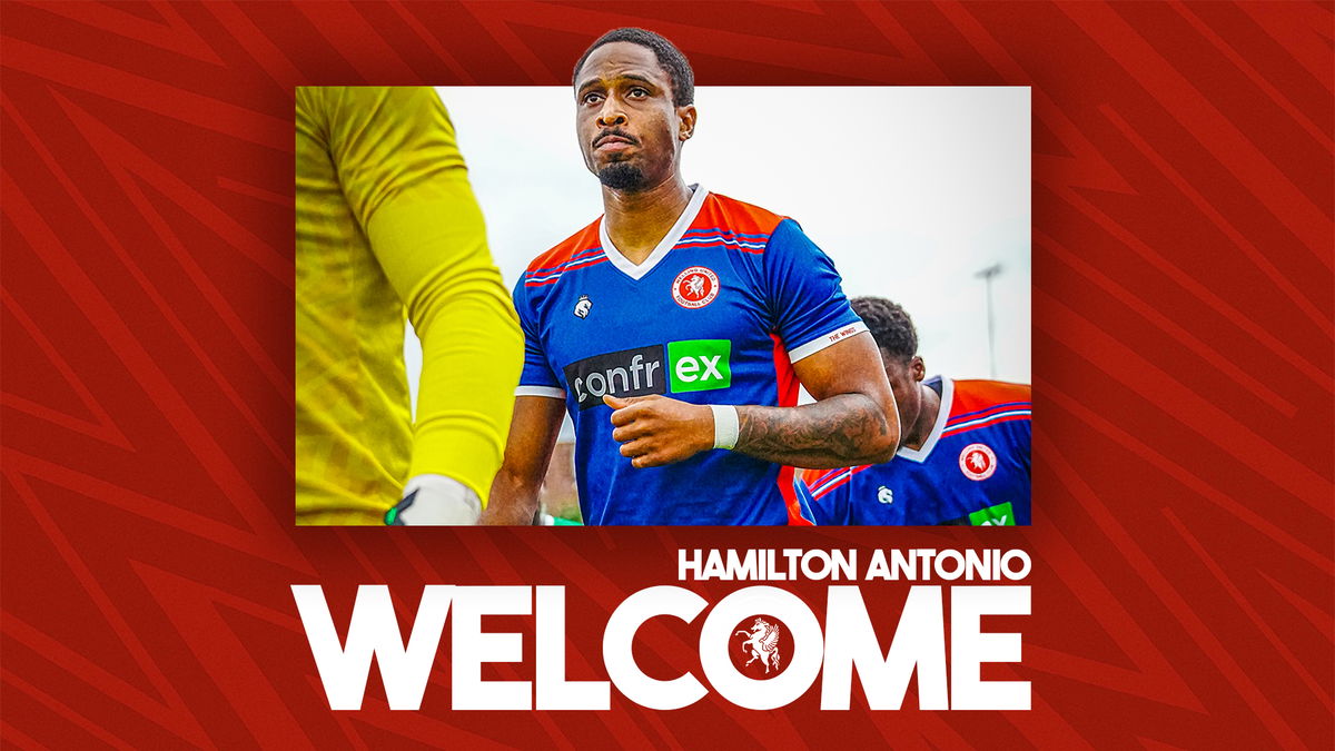 Wings welcome midfielder Hamilton Antonio – Welling United