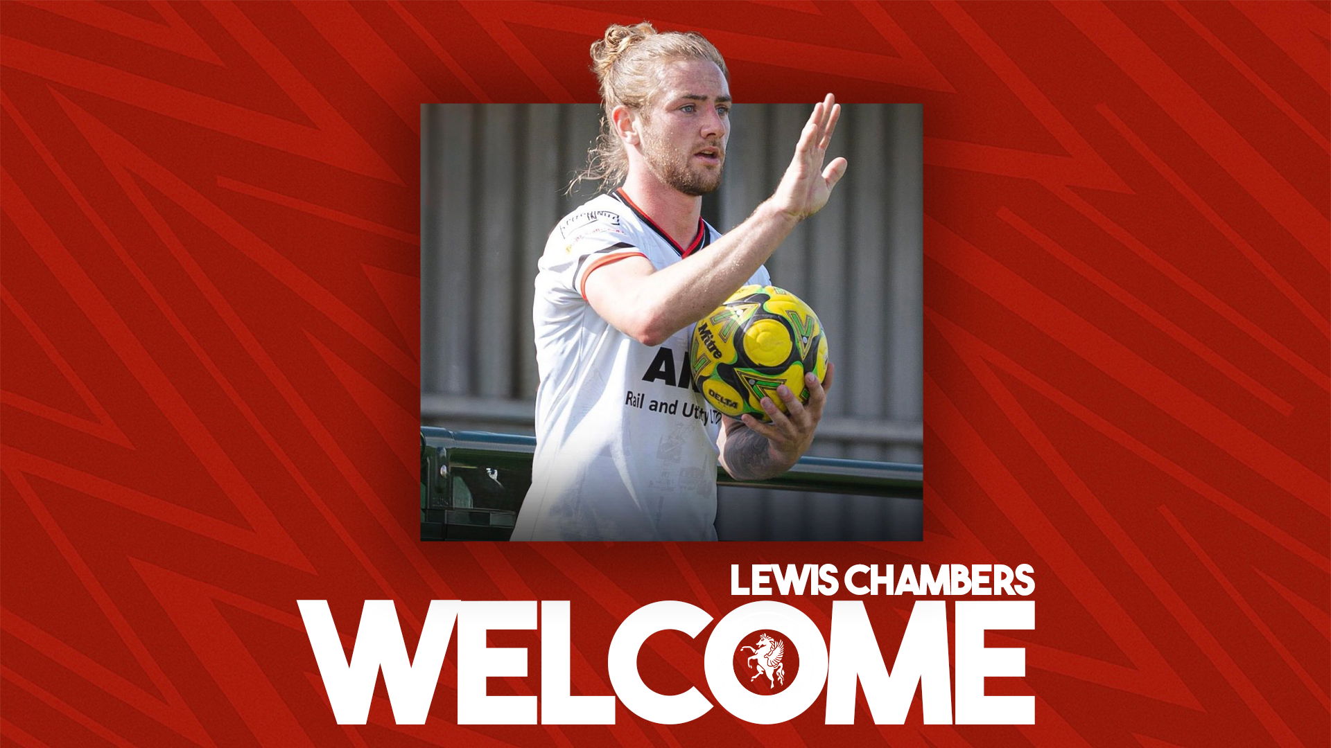 Wings sign midfielder Lewis Chambers on loan from Chatham Town ...