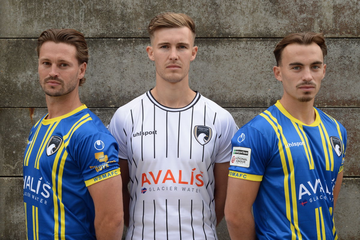 Weston-super-Mare AFC Unveil 2025/26 Kits in Partnership with Uhlsport ...