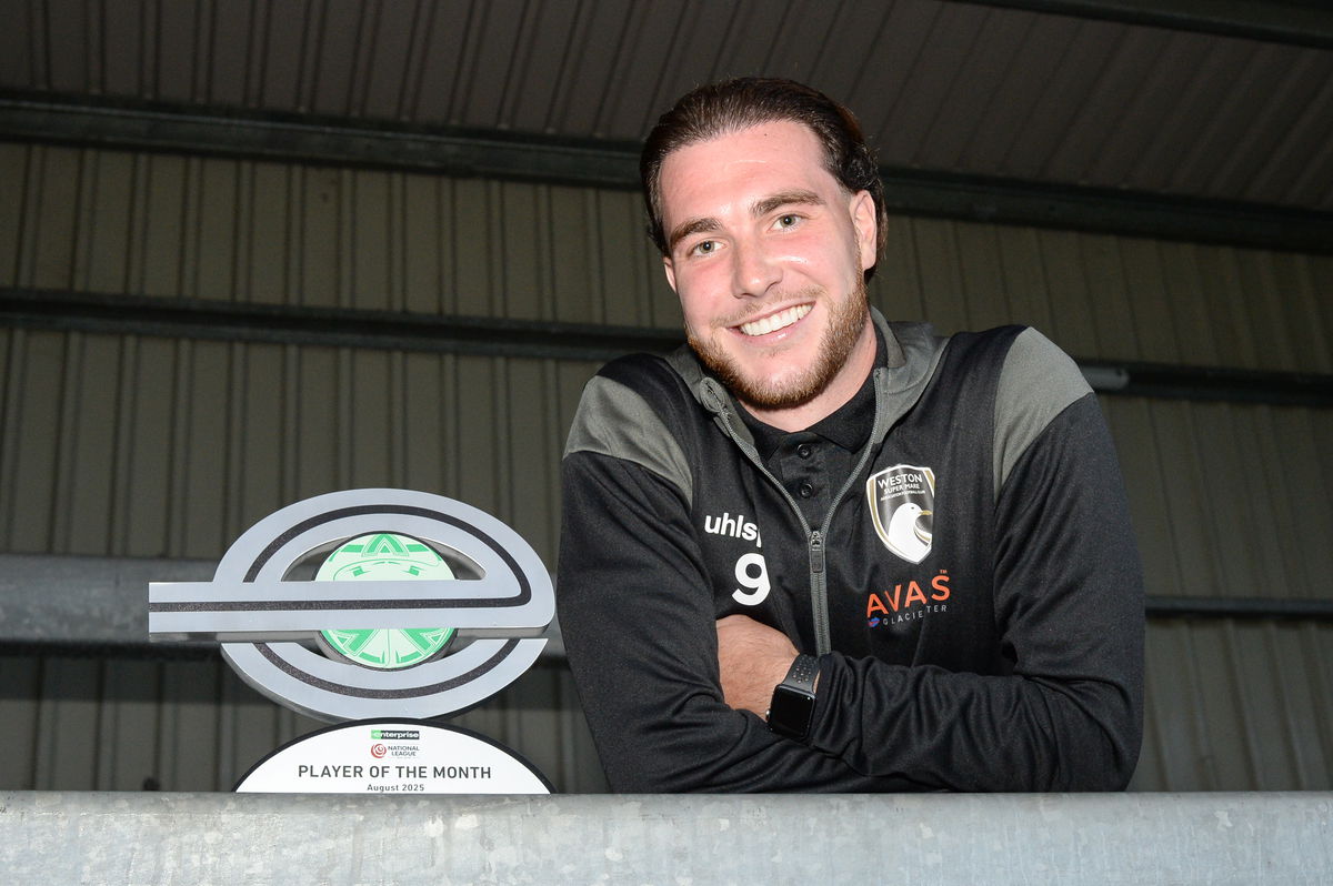 Britton’s got an award – Weston-super-Mare AFC