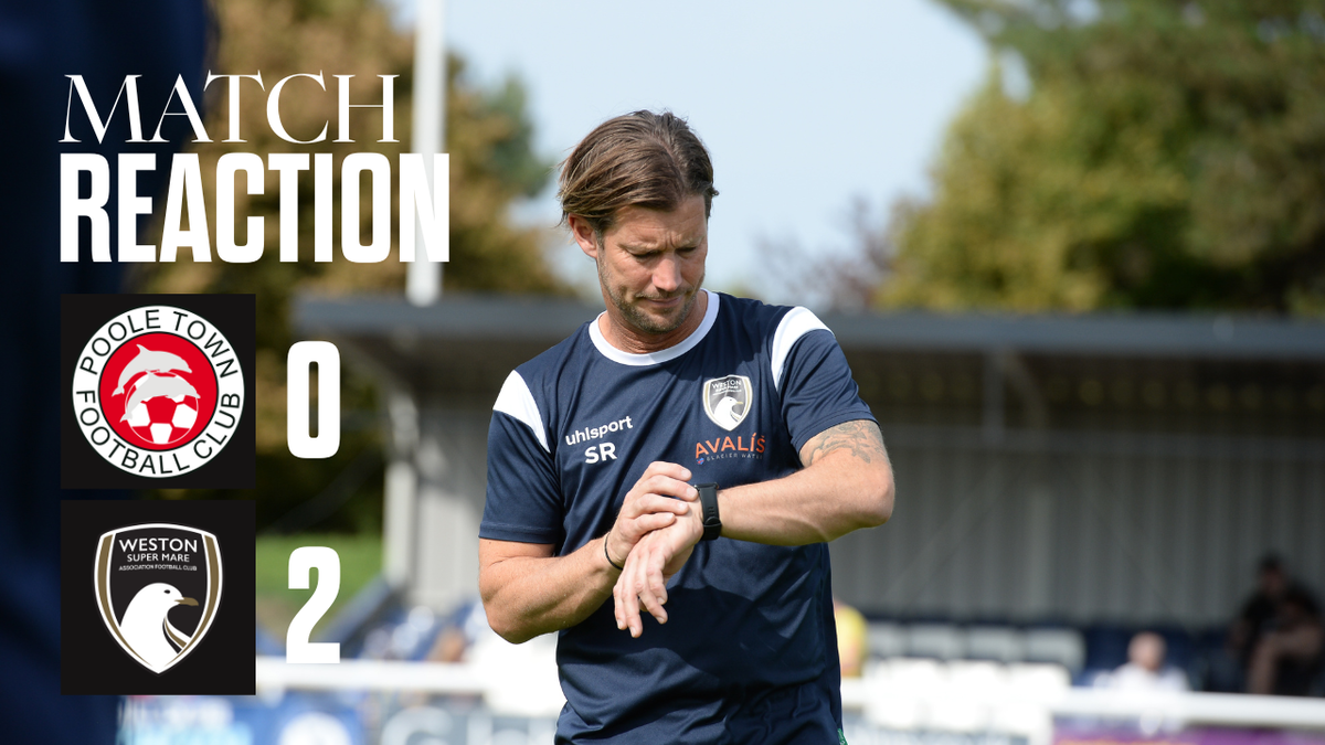 “𝗜𝘁’𝘀 𝗮 𝗴𝗼𝗼𝗱 𝘄𝗶𝗻 𝗳𝗼𝗿 𝘂𝘀” | Scott Rogers post – Poole Town (A) – Weston-super-Mare AFC