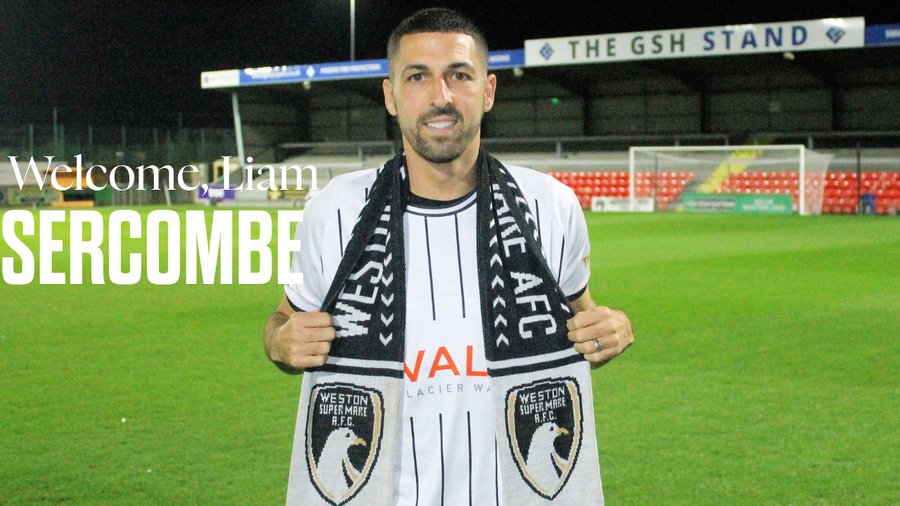Liam Sercombe | Welcome to Weston – Weston-super-Mare AFC
