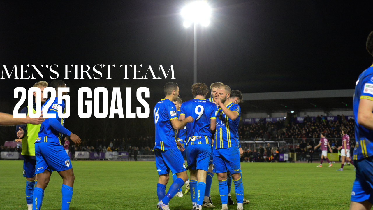 Men’s First Team: 2025 goals – Weston-super-Mare AFC