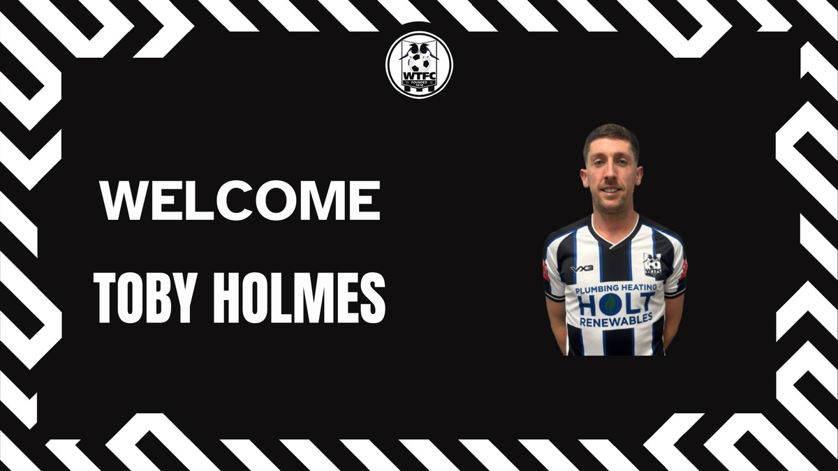 Toby Holmes signs for the Magpies – Wimborne Town