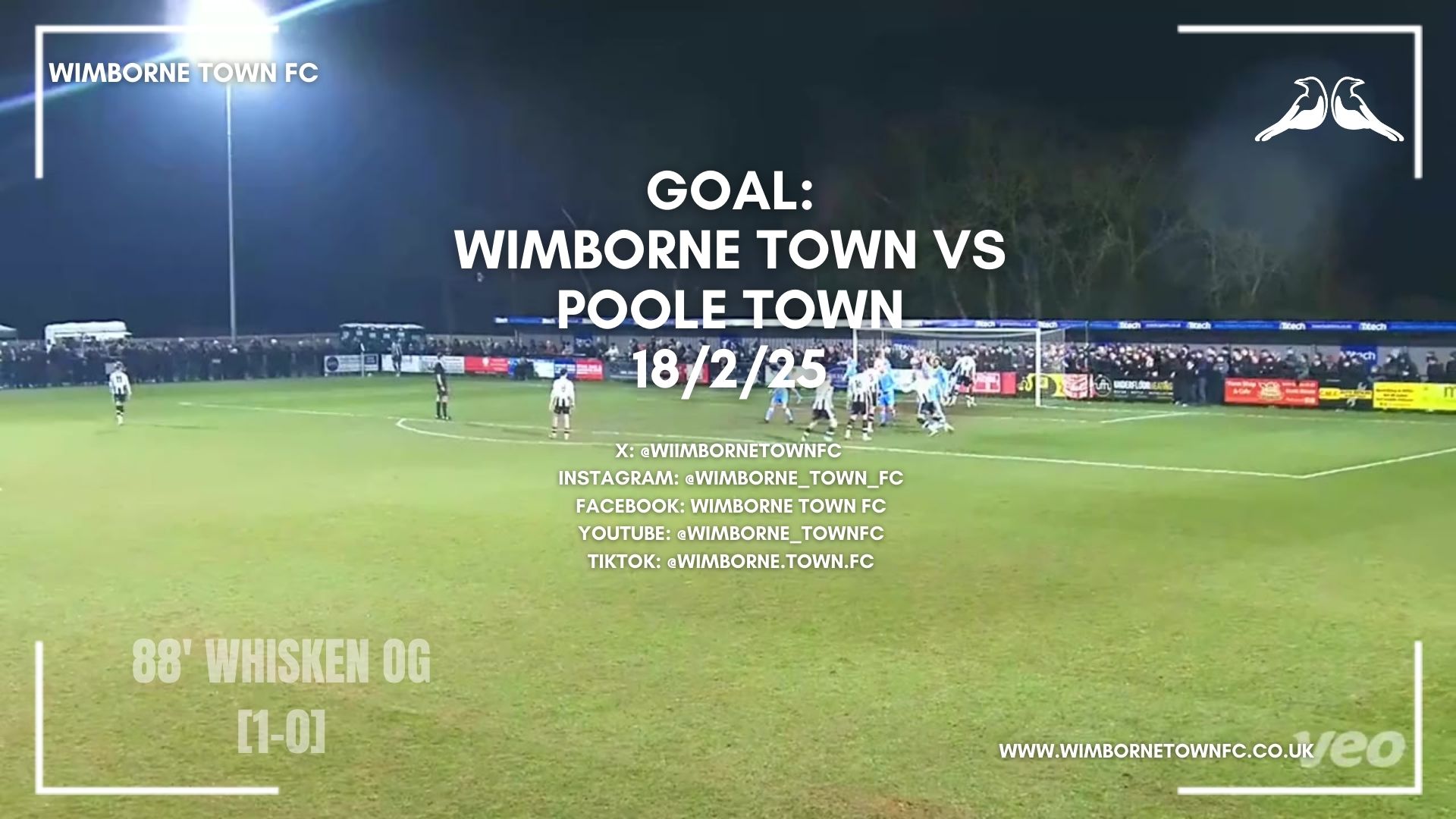 GOAL: Derby Day Winner! – Wimborne Town