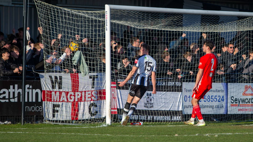 MATCH REPORT: Wimborne Town 1-0 Frome Town – Wimborne Town