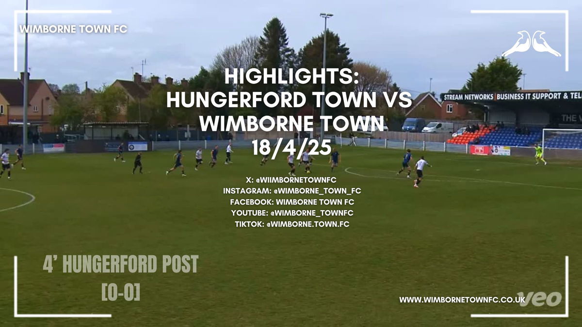 HIGHLIGHTS: Hungerford Town vs Wimborne Town – Wimborne Town