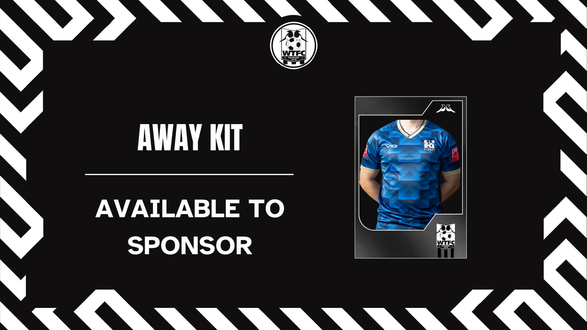 Away Kit available to sponsor – Wimborne Town