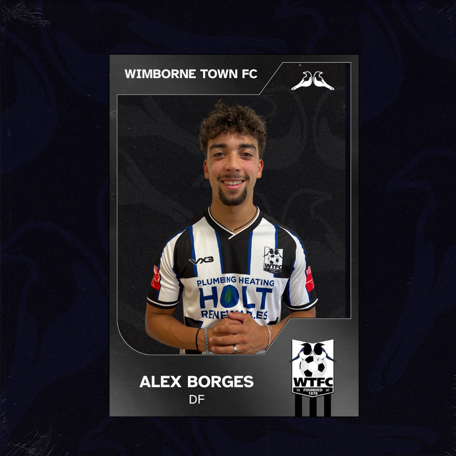 Alex Borges signs for 2025/26 – Wimborne Town