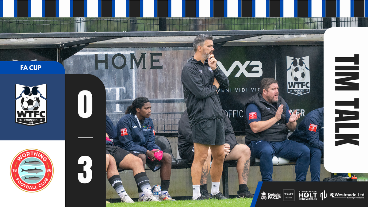 TIM TALK: Wimborne Town 0-3 Worthing – Wimborne Town