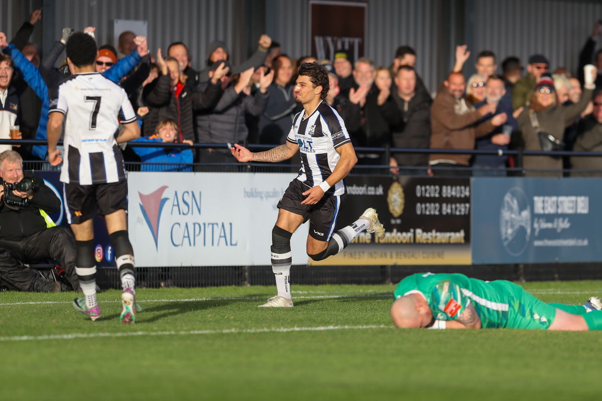 MATCH REPORT: Wimborne Town 1-0 AFC Portchester – Wimborne Town