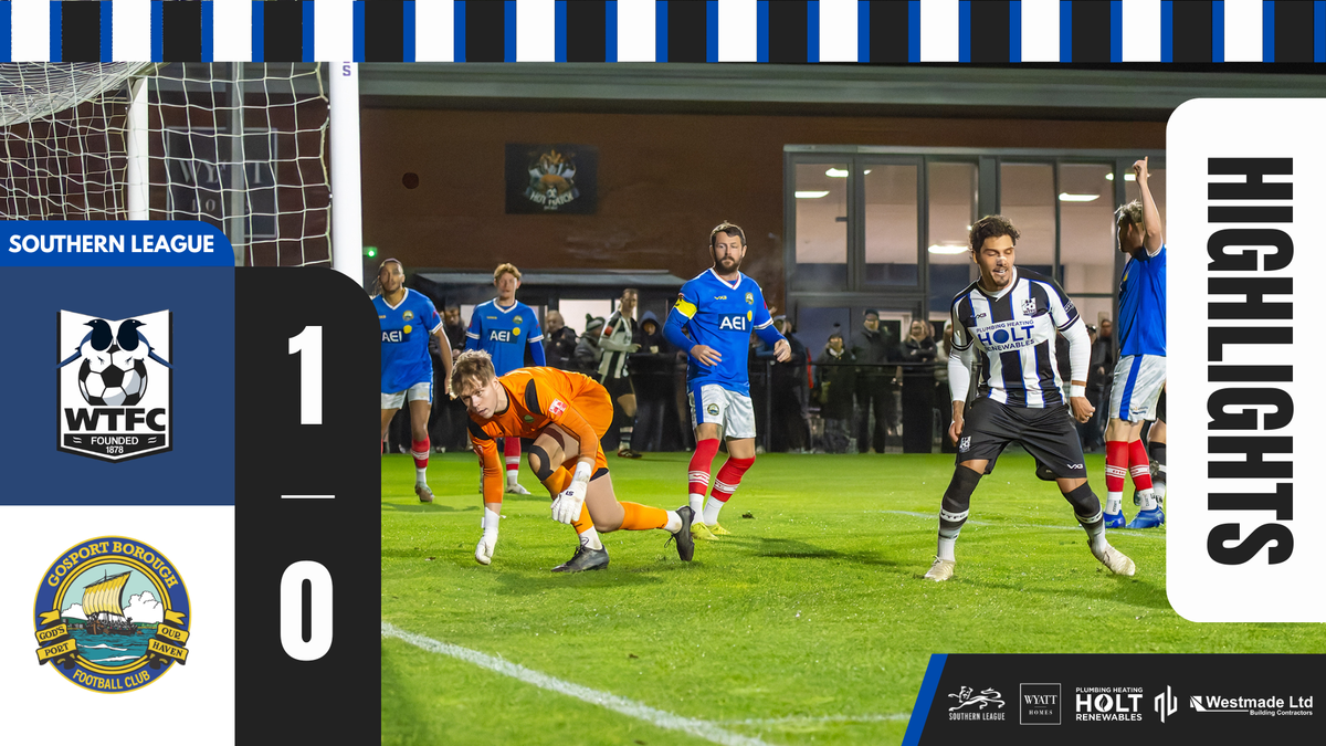 HIGHLIGHTS: Wimborne Town 1-0 Gosport Borough – Wimborne Town