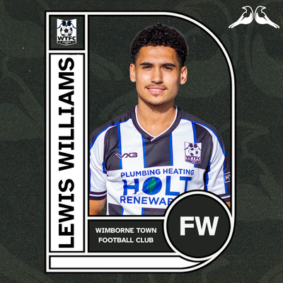Lewis Williams signs for 2026/27 – Wimborne Town