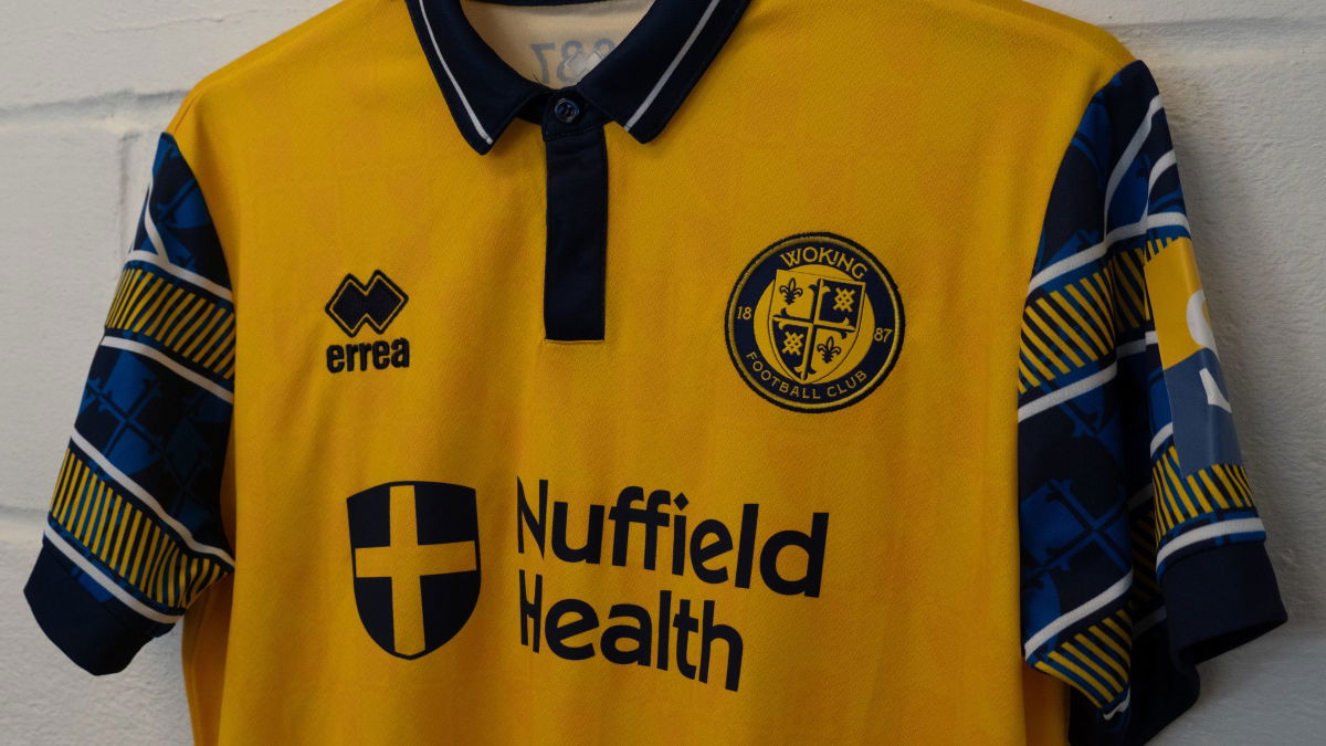 2025/26 Away Shirt Revealed – Woking FC