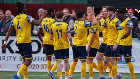 2025/26: Men vs Walton & Hersham (A) – FA Trophy Fifth Round – Woking FC