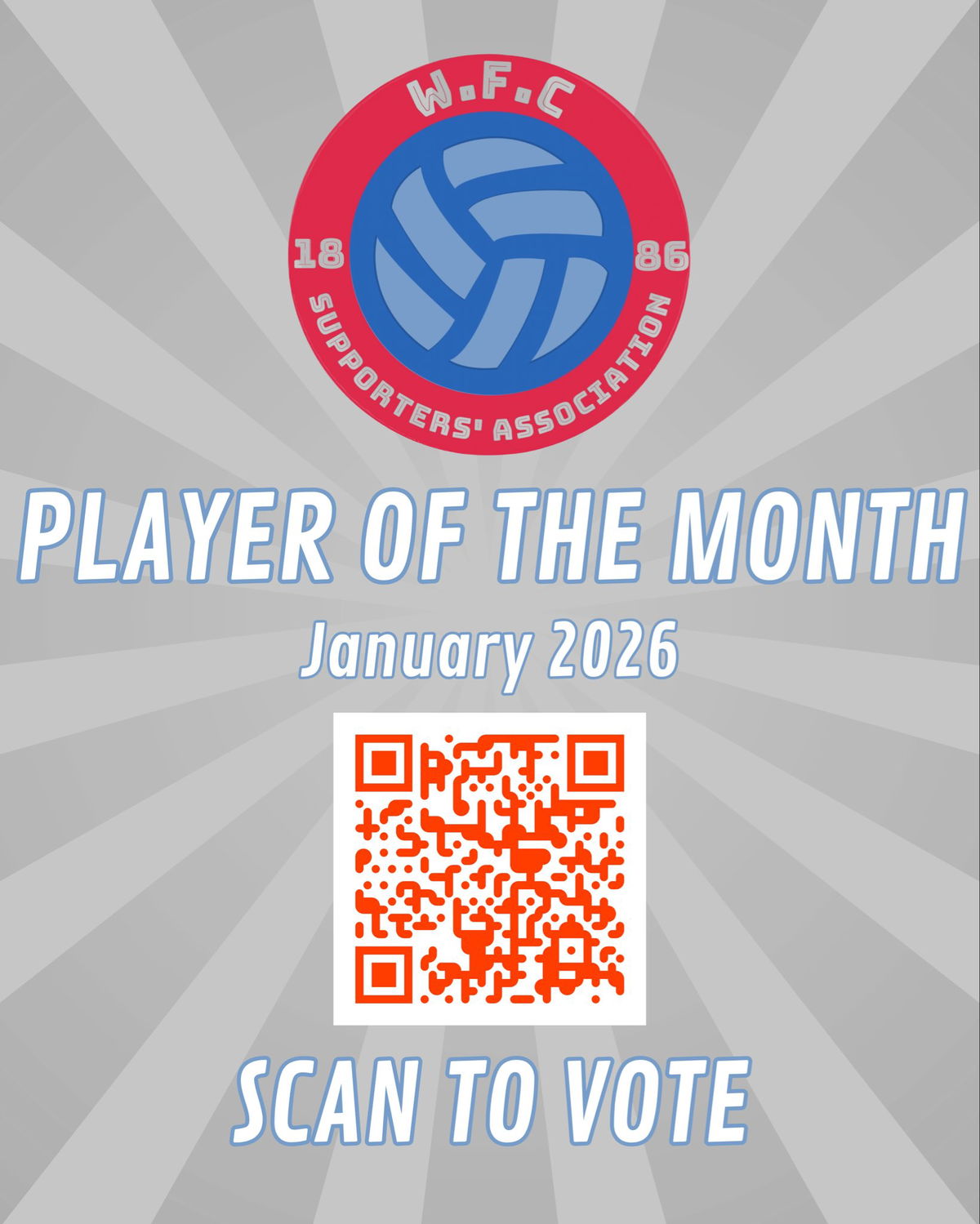 Vote for your WFCSA January Player of the Month – Worthing FC