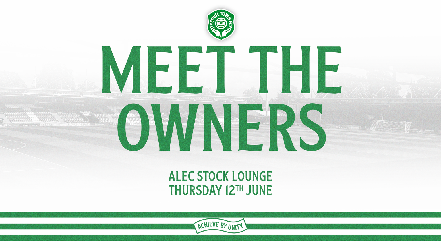 Meet the Owners Event Information – Yeovil Town