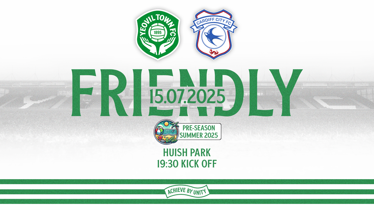 Glovers Set to Welcome Cardiff City to Huish Park – Yeovil Town