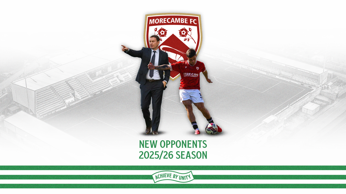 New Opponents: Morecambe – Yeovil Town
